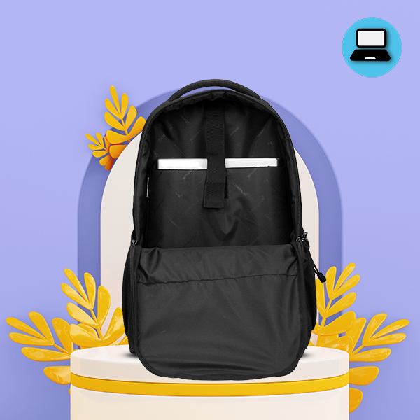 Buy Cosmus Darwin Black Grey 29 litres Laptop Backpack Bag Manufacturer