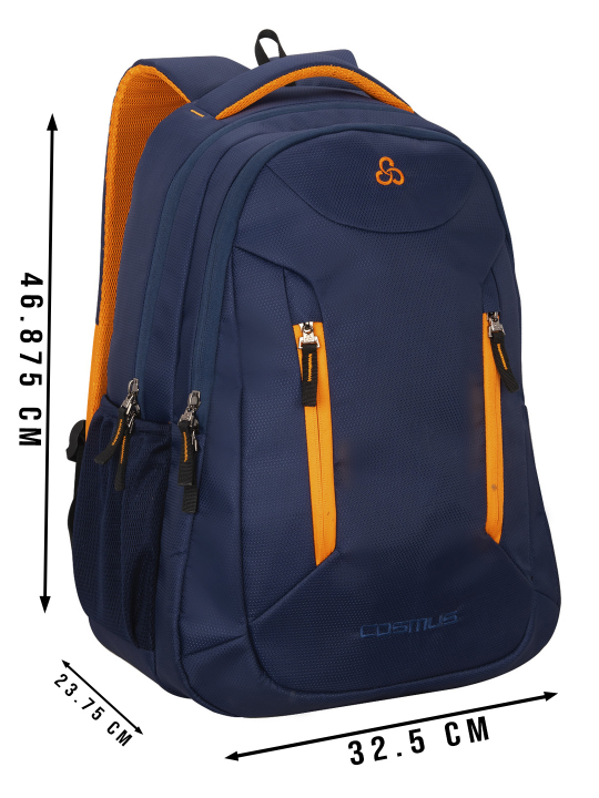 Buy Cosmus Sliden Navy Blue 38L Laptop Backpack Bag Manufacturer