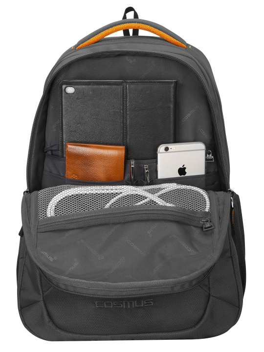 Buy Cosmus Sliden Dark Grey 38L Laptop Backpack Bag Manufacturer