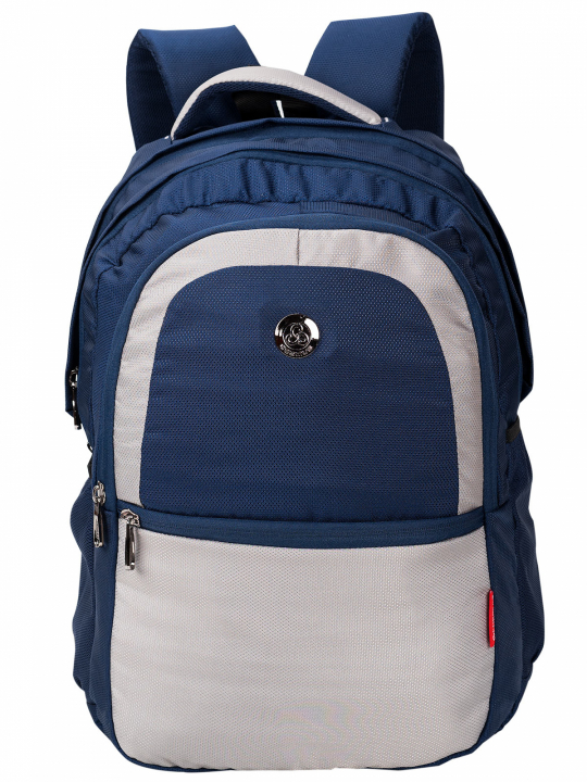 Buy Cosmus Castle Blue Grey School Backpack with Rain cover Bag ...